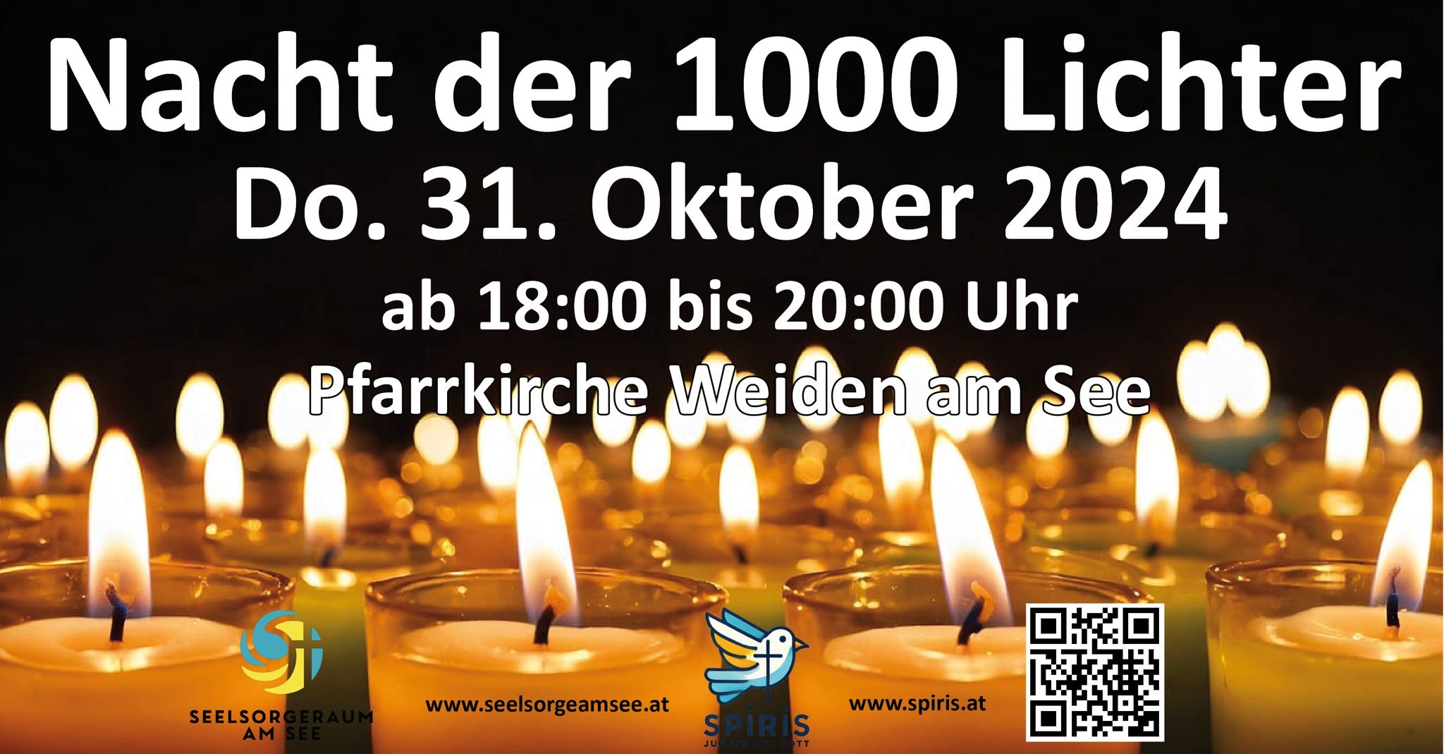 Nacht der 1000 Lichter 2024 - Spiris - Jugend mit Gott